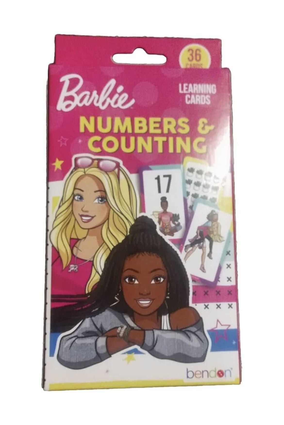 Barbie & Friends Numbers & Counting Learning 36 Flash cards - Walmart.com