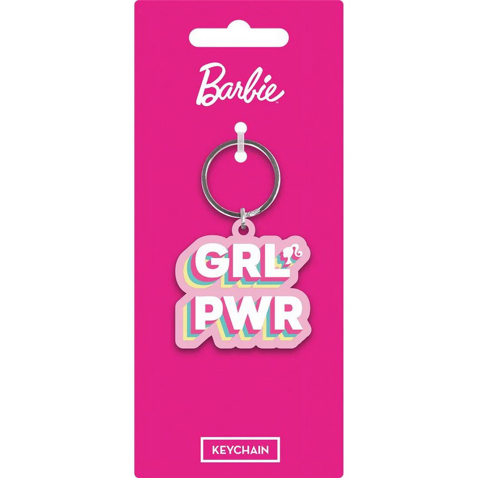 Barbie GRL PWR PVC Keychain - Walmart.com