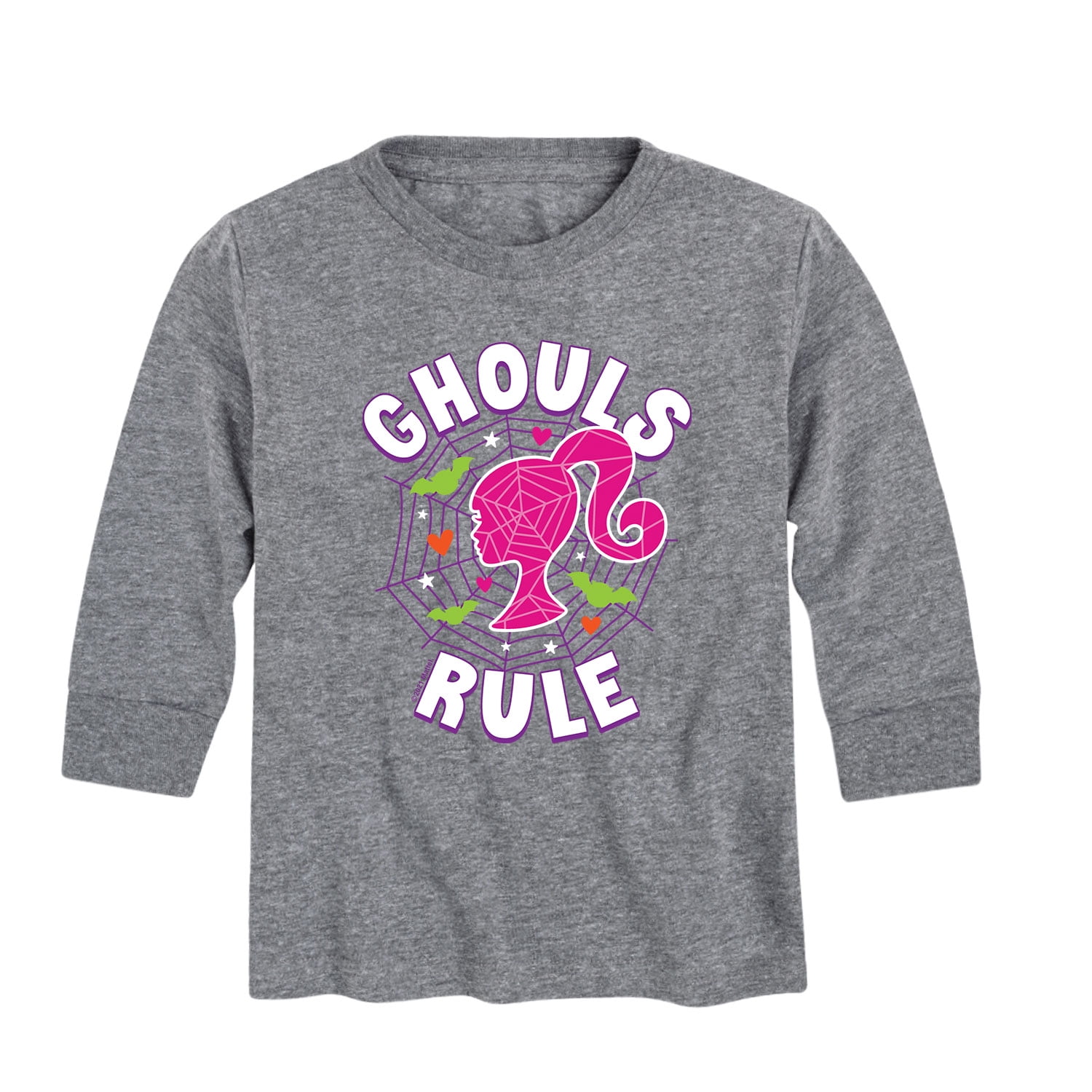 Barbie - Ghouls Rule - Toddler And Youth Long Sleeve Graphic T-Shirt ...