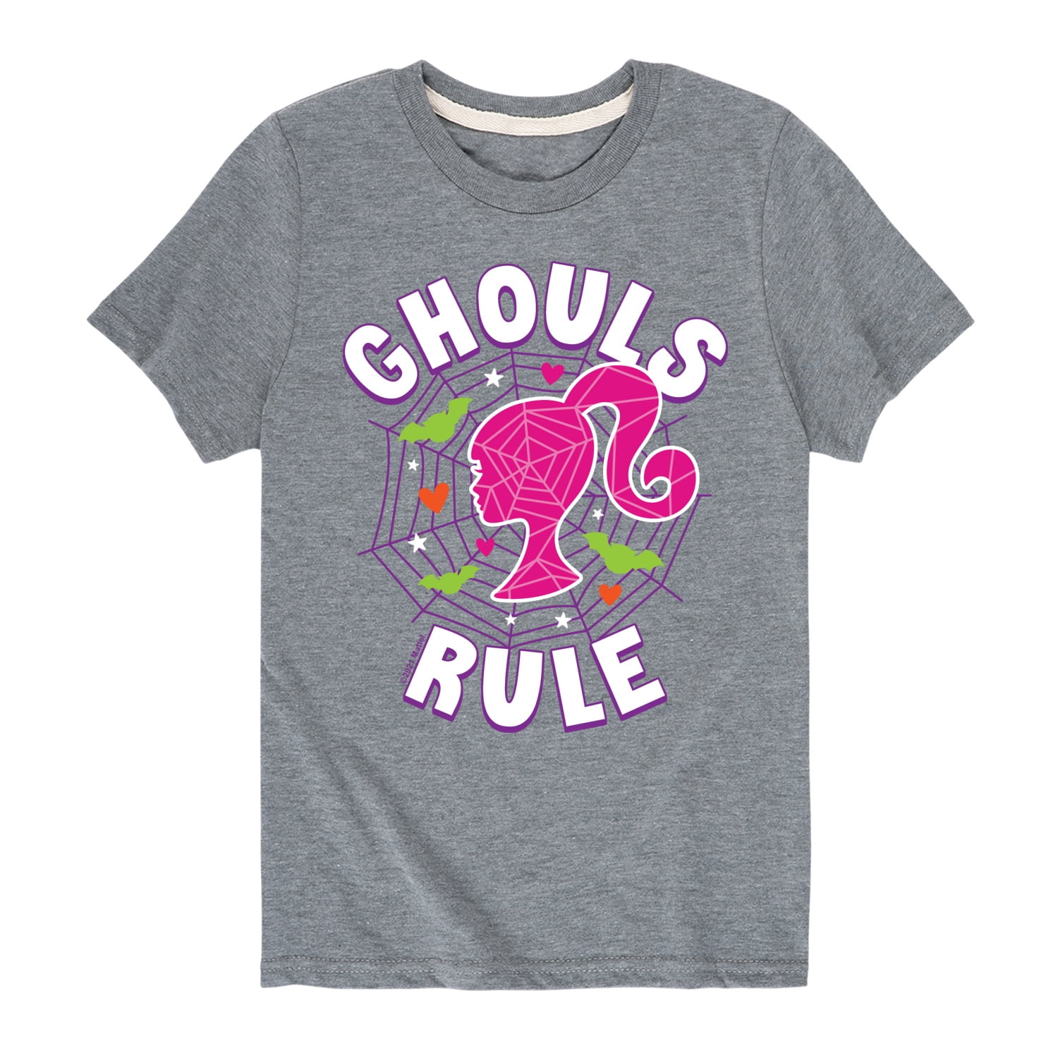 Barbie - Ghouls Rule - Toddler And Youth Short Sleeve Graphic T-Shirt ...