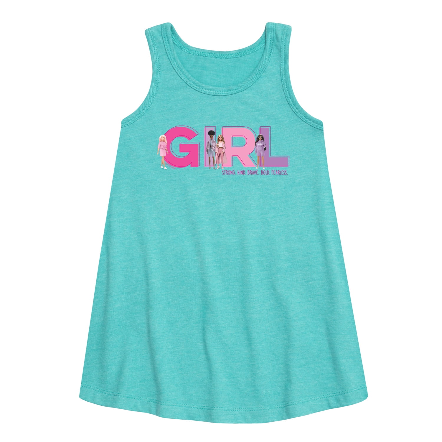 Barbie - Girl Strong, Kind, Brave, Bold, and Fearless - Toddler and ...