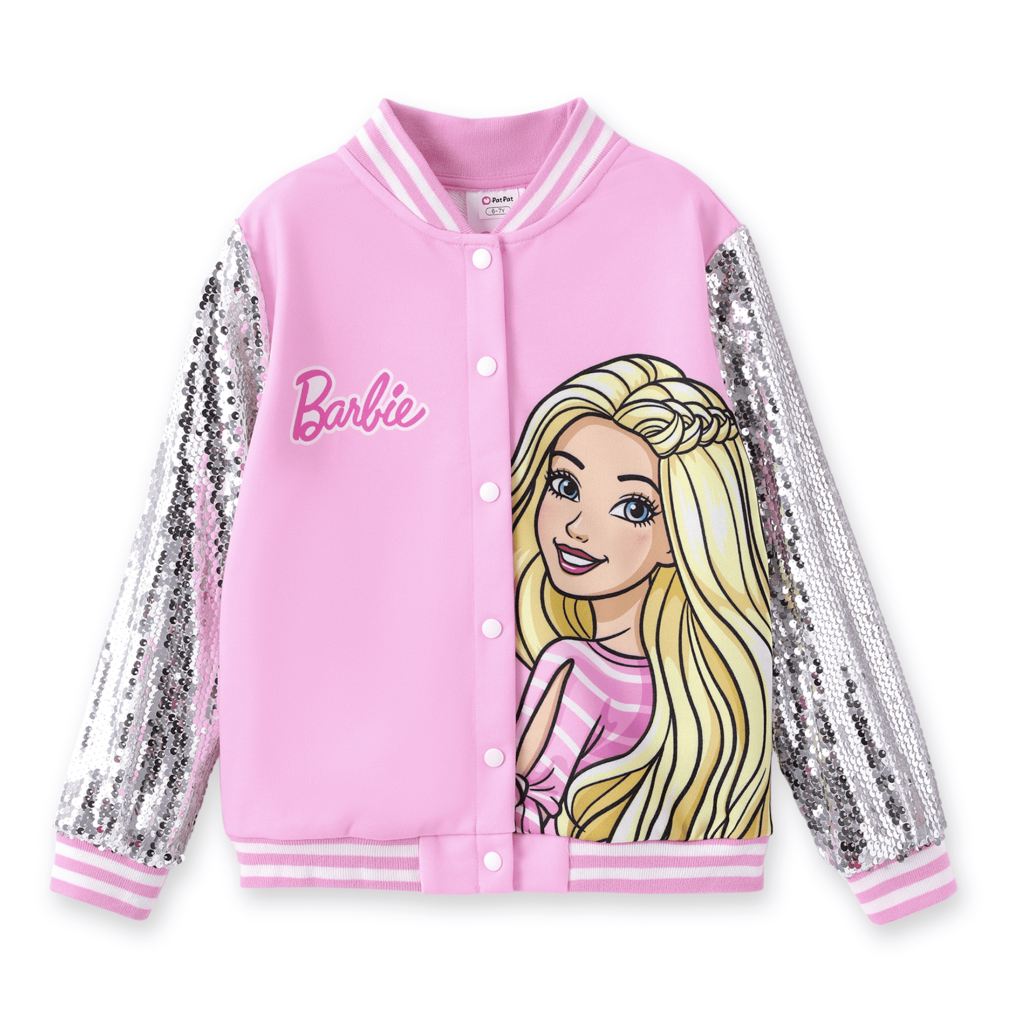 Walmart Black Friday Deals 2025 Barbie Girls Bomber Jacket Sequin ...