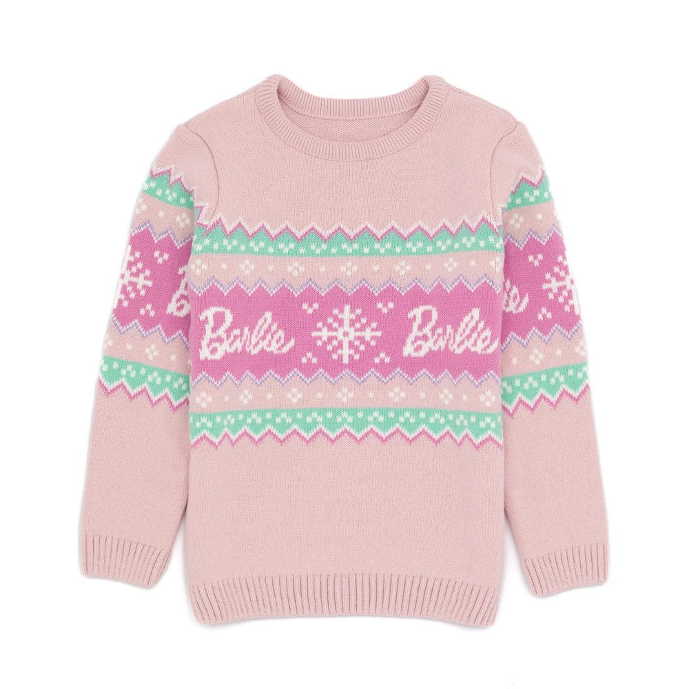 Barbie Girls Fair Isle Sweater - Walmart.com