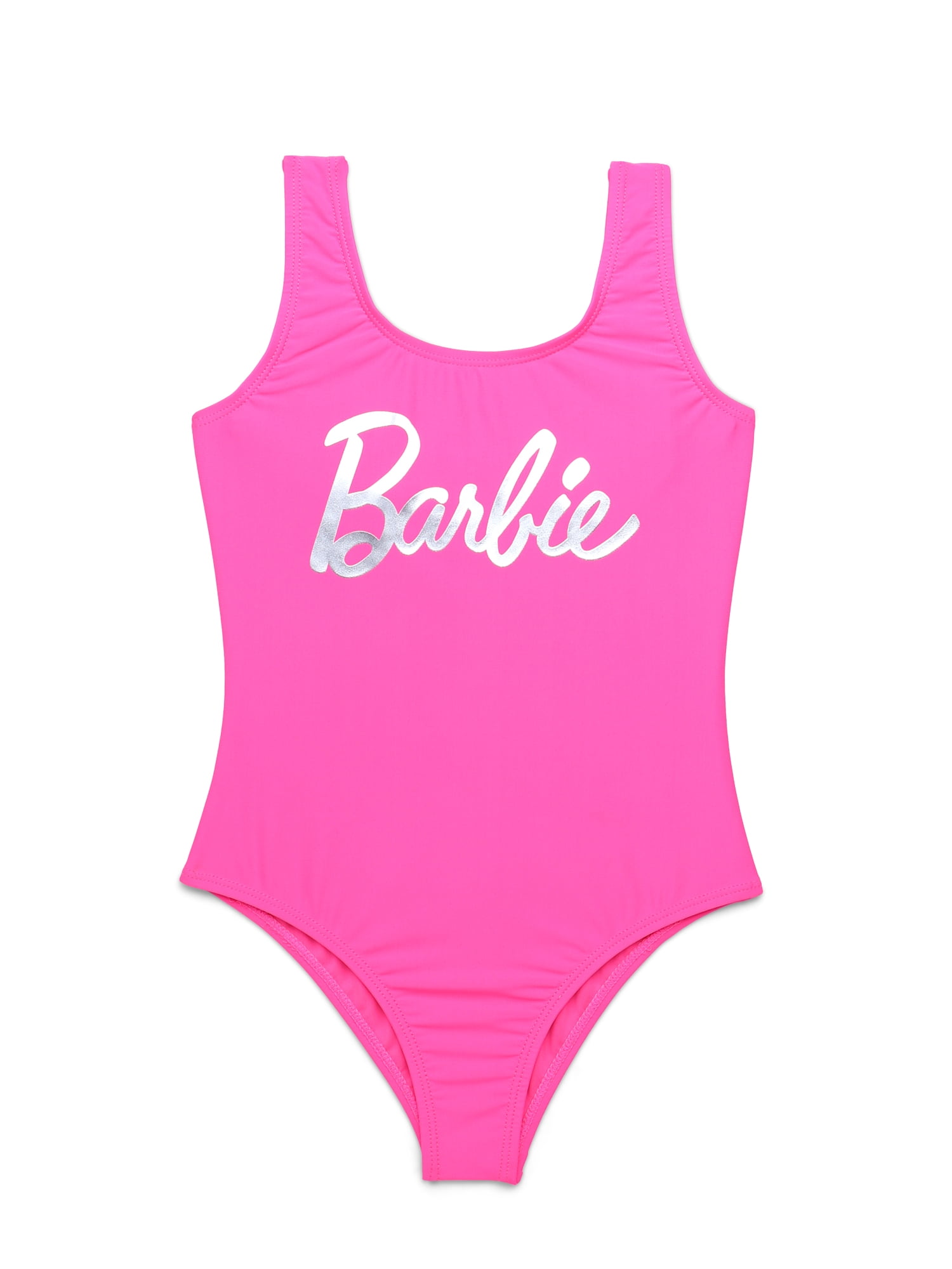 License Barbie Girls One-Piece Swimsuit, Bathing Suit, Sizes 4-10 ...
