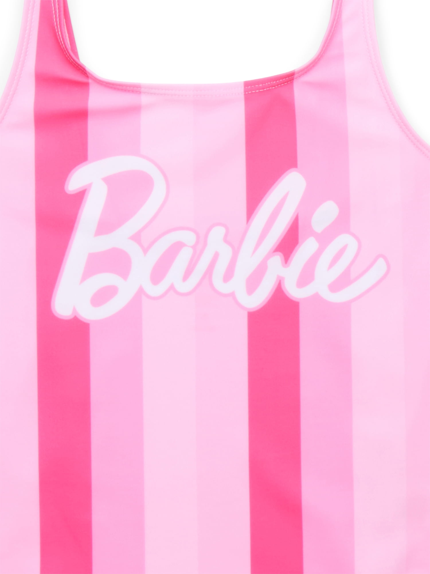 Barbie Girls One Piece Swimsuit with UPF 50+, Sizes 4-12 - Walmart.com