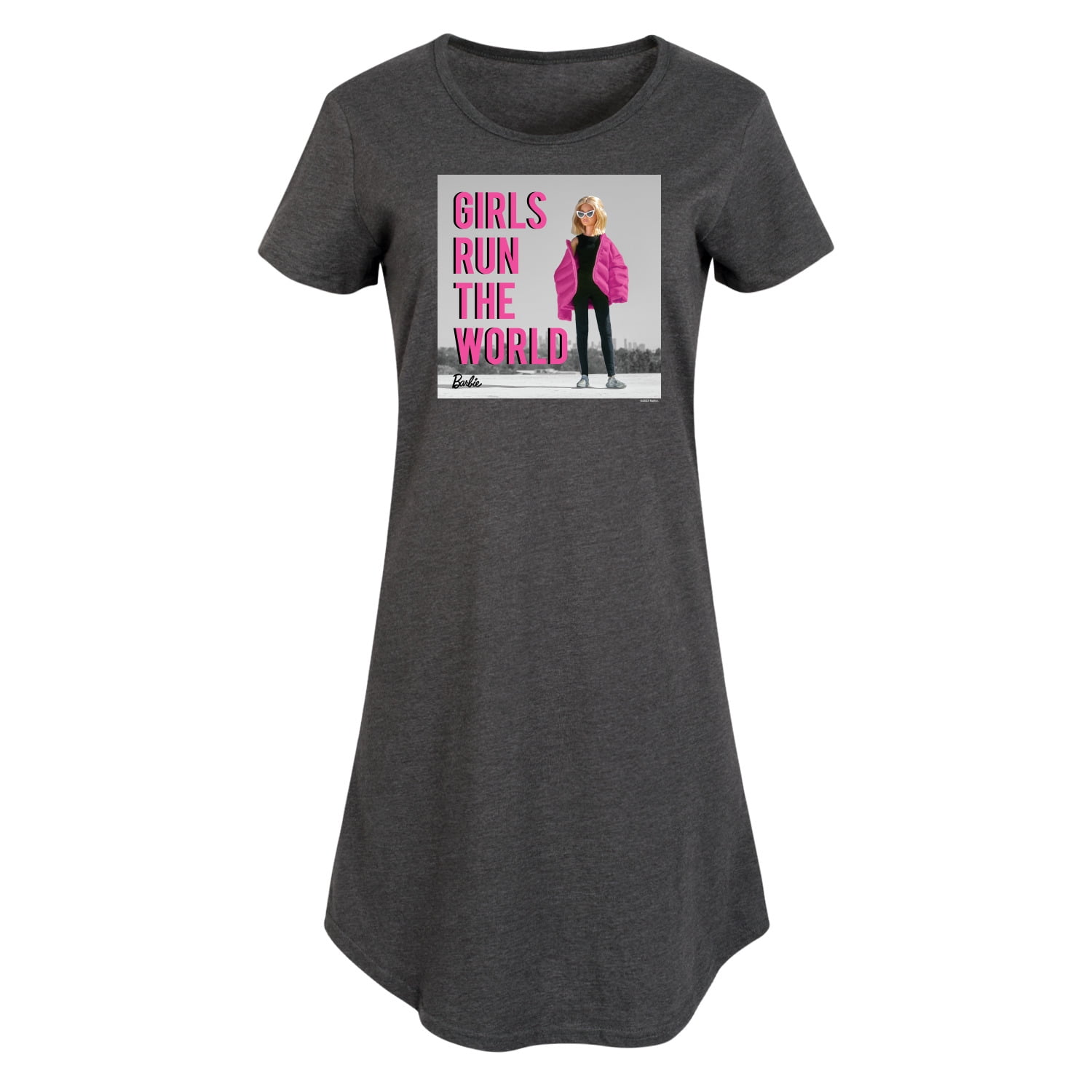 Barbie - Girls Run the World - Puffy Pink Coat - Women's Any Way Dress ...