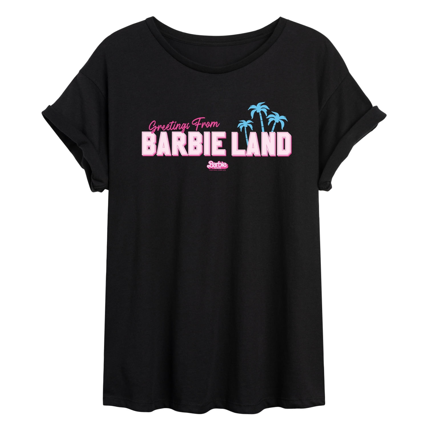 Barbie - Greetings from Barbie Land - Women's Oversized T-Shirt ...