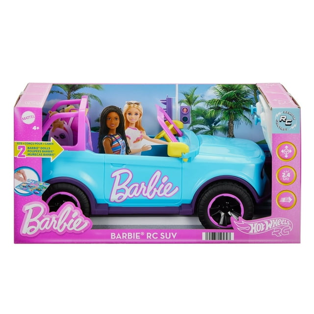 Hot Wheels® Barbie® RC SUV Vehicle, All-Terrain, with Multifunction ...