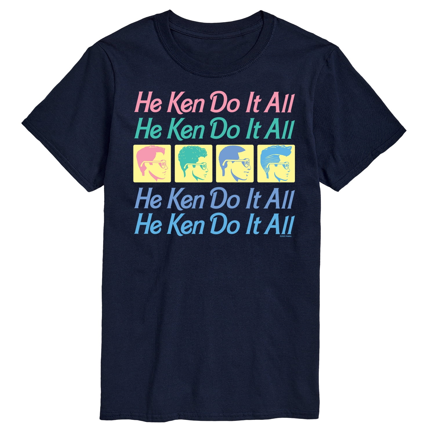 Barbie - He Ken Can Do It All Stacked - Men's Short Sleeve Graphic T ...