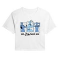Barbie - He Ken Do It All - Juniors Cropped Short Sleeve Graphic T ...