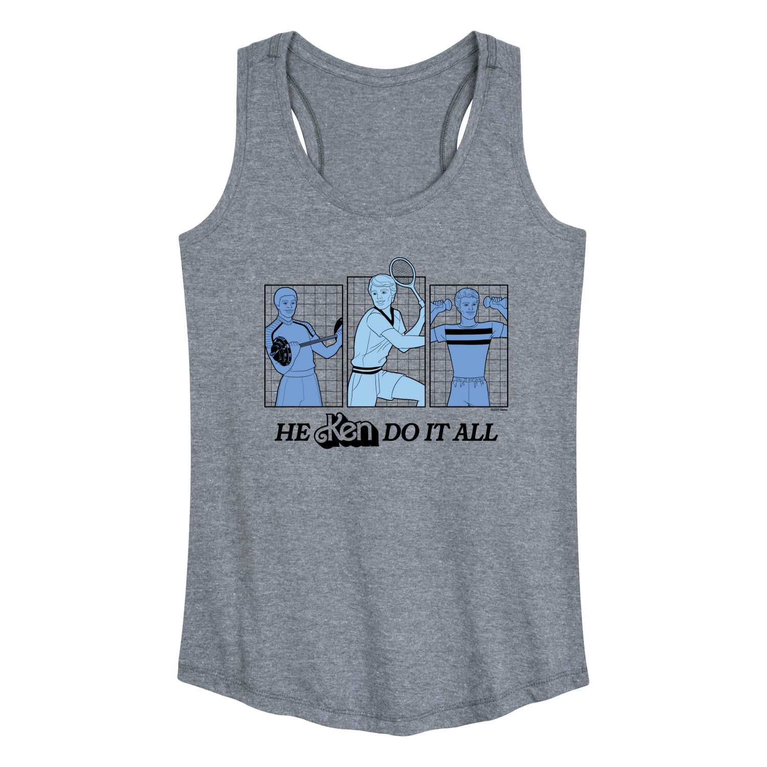 Barbie - He Ken Do It All - Women's Racerback Tank - Walmart.com