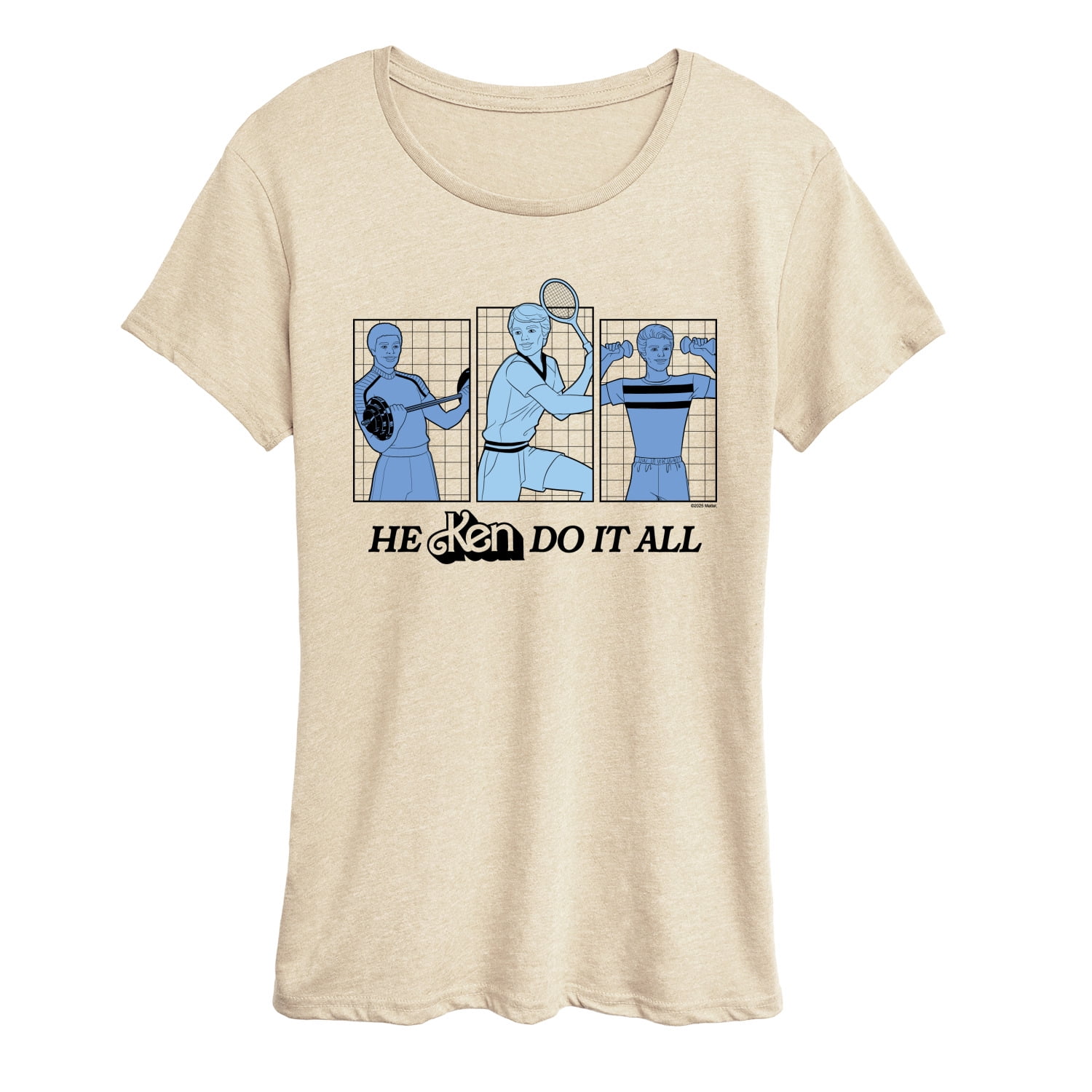 Barbie - He Ken Do It All - Women's Short Sleeve Graphic T-Shirt ...