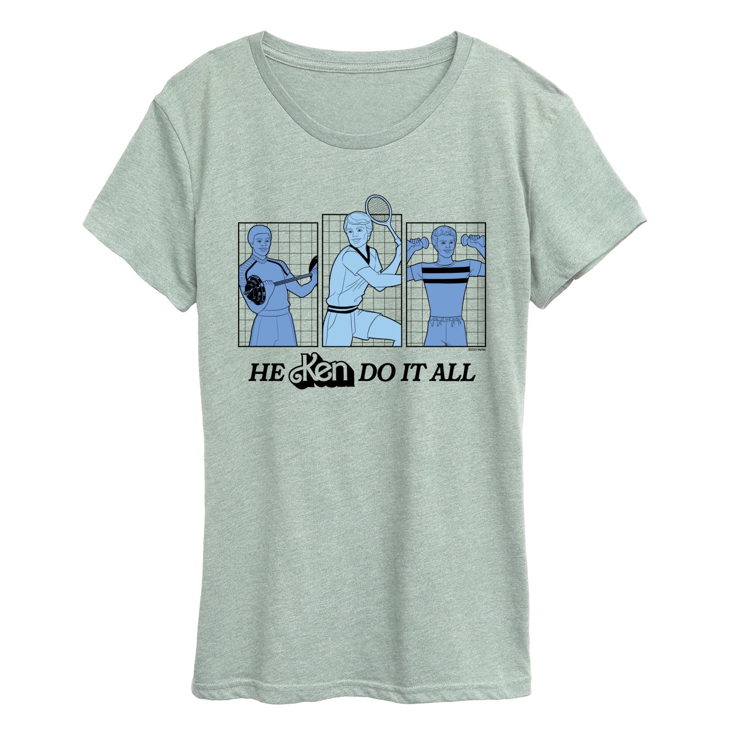 Barbie - He Ken Do It All - Women's Short Sleeve Graphic T-Shirt ...