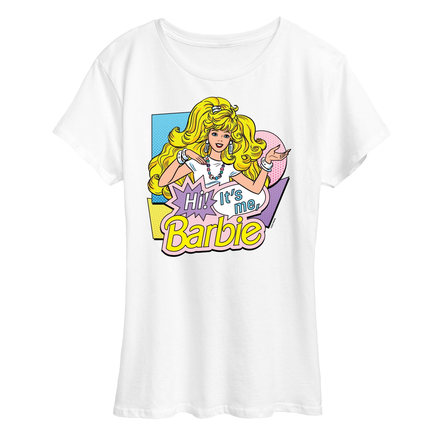 Barbie - Hi Its Me - Women's Short Sleeve Graphic T-Shirt - Walmart.com