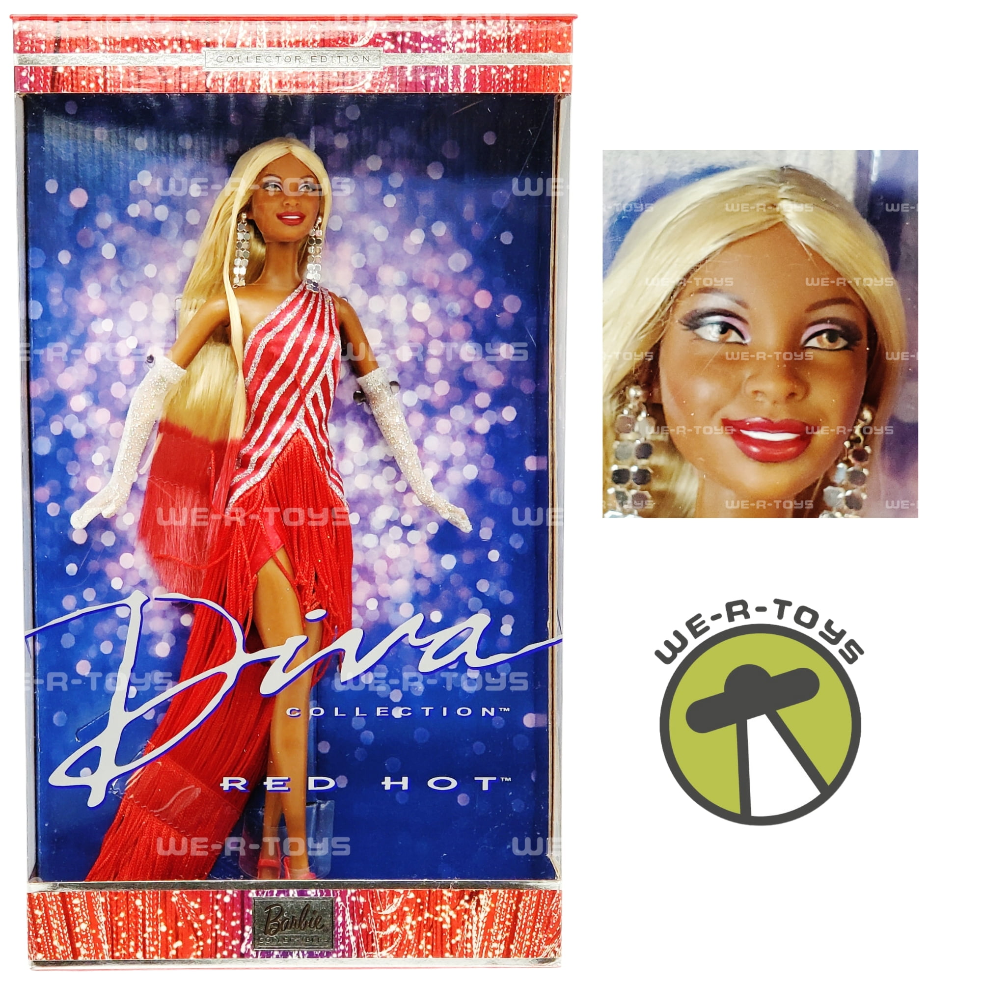 Collector's Barbie Red Hot Doll from Diva Collection, African American ...
