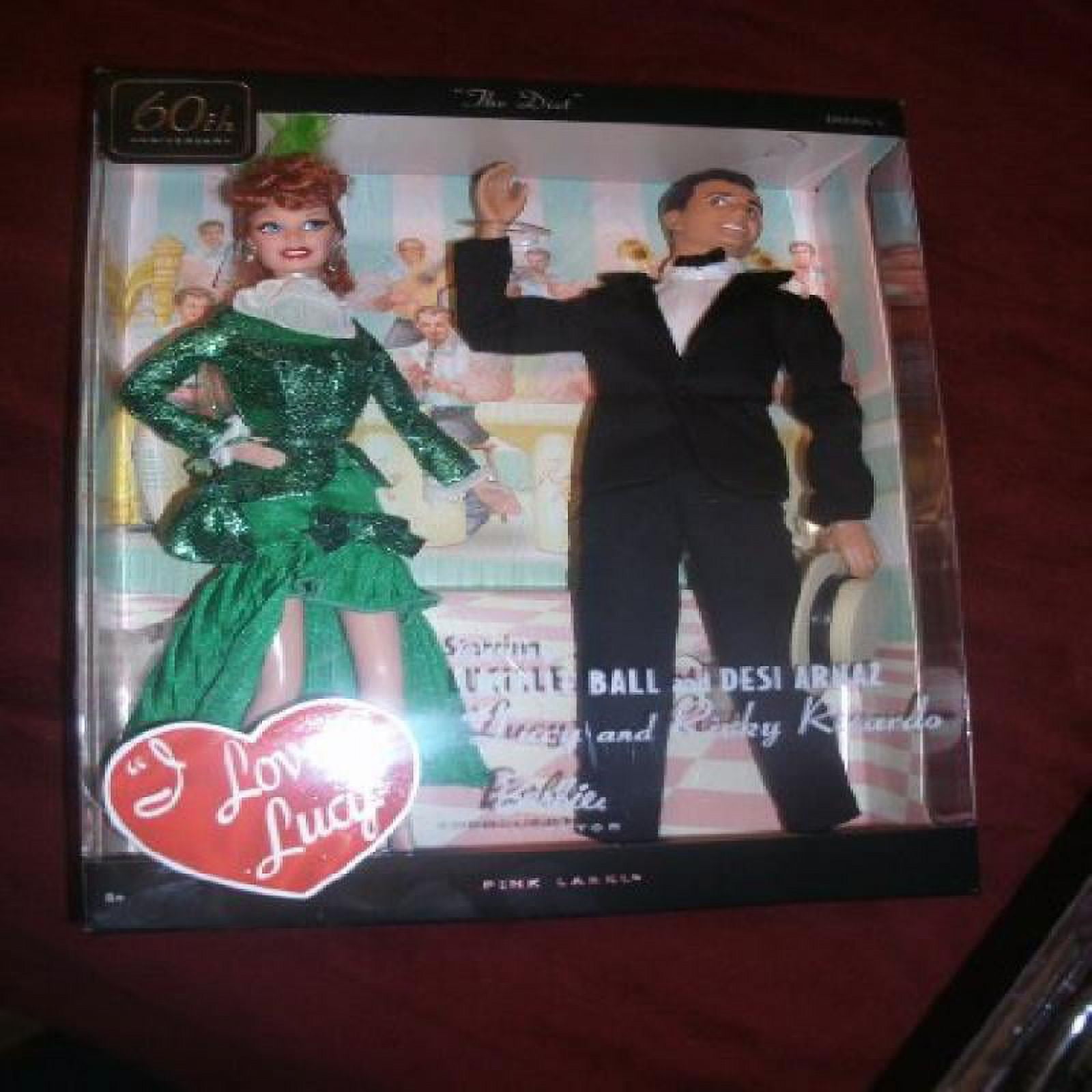 Barbie I Love Lucy Gift Set Lucy and Ricky in Episode 4 The Diet Mattel ...