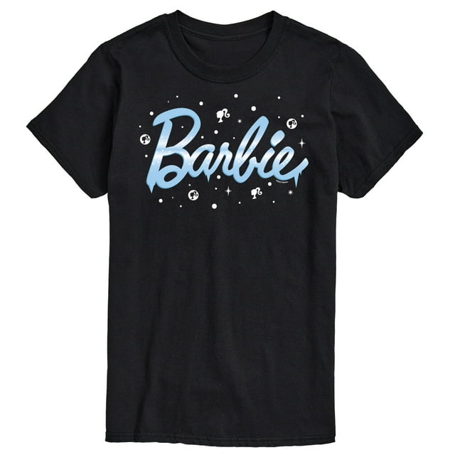 Barbie - Icy Logo - Winter - Men's Short Sleeve Graphic T-Shirt ...