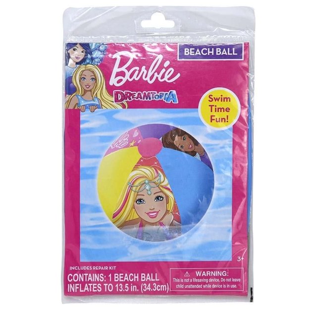 Barbie Inflatable Beach Ball Pool Toy - Walmart.com