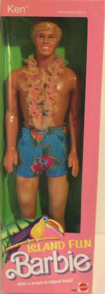 Barbie Island Fun Ken Doll No. 4060 - 1987 - Walmart.com