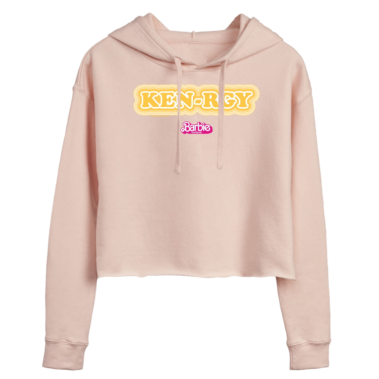 Barbie - KEN-RGY Energy Glowing - Juniors Cropped Pullover Hoodie ...