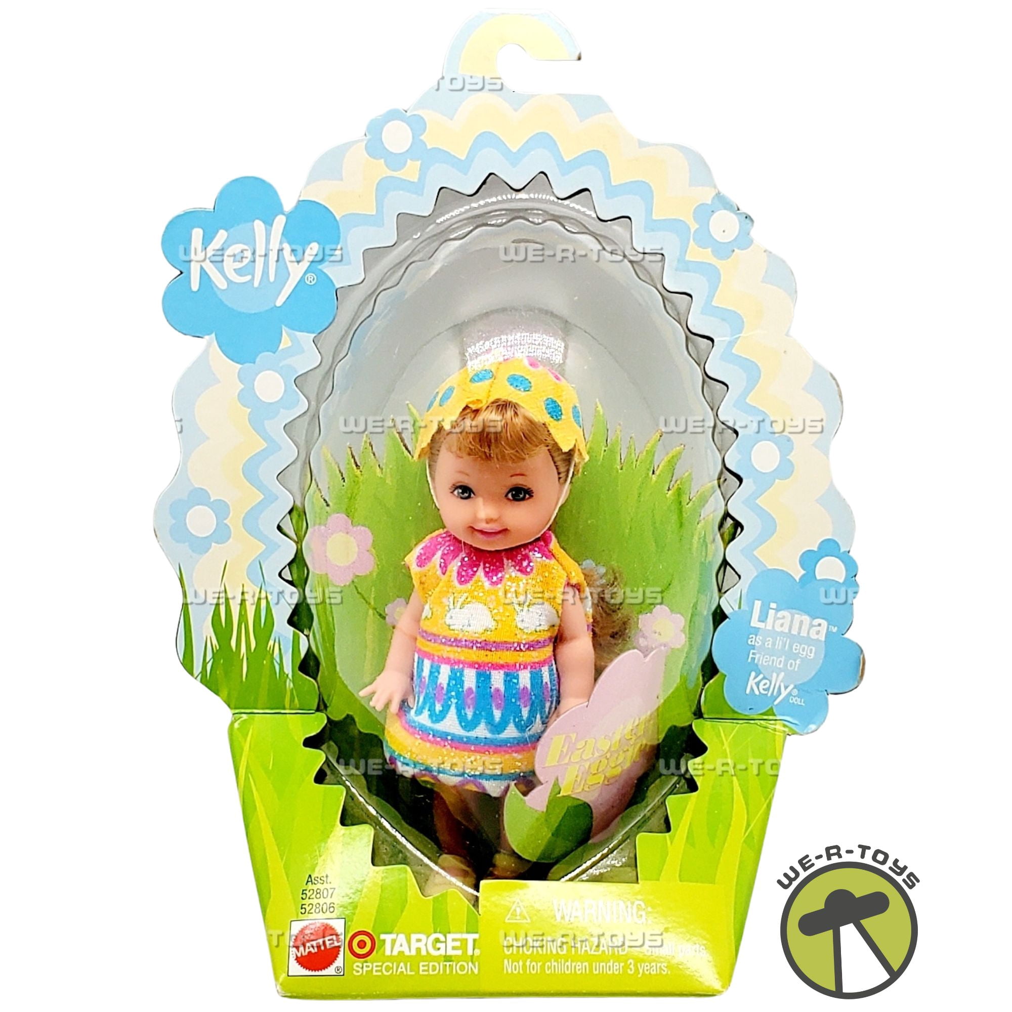 Barbie Kelly Easter Eggie Liana Doll as a Li'l Egg 2001 Mattel 52806 ...