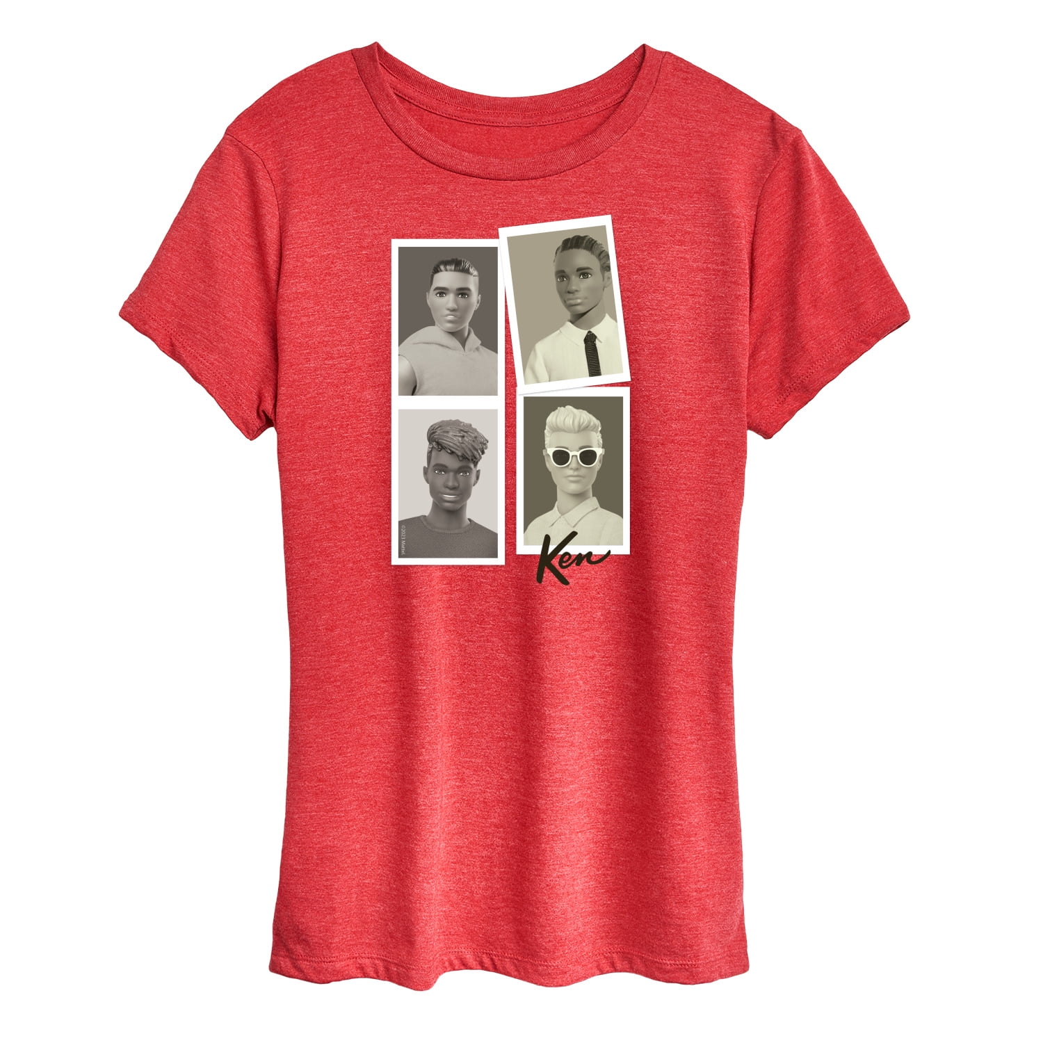 Barbie - Ken - Classic Photographs - Women's Short Sleeve Graphic T ...