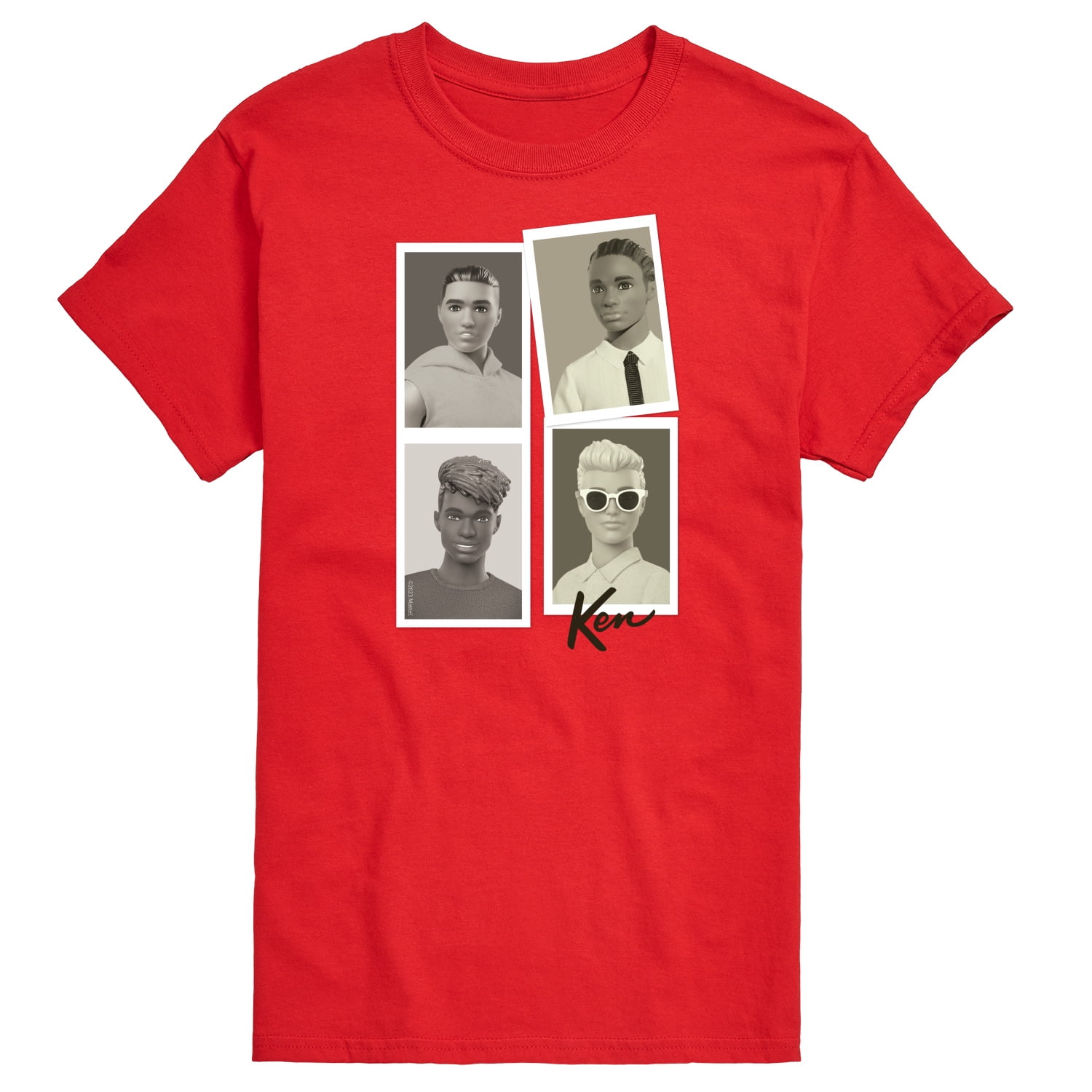 Barbie - Ken - Classic Photos of Ken - Men's Short Sleeve Graphic T ...