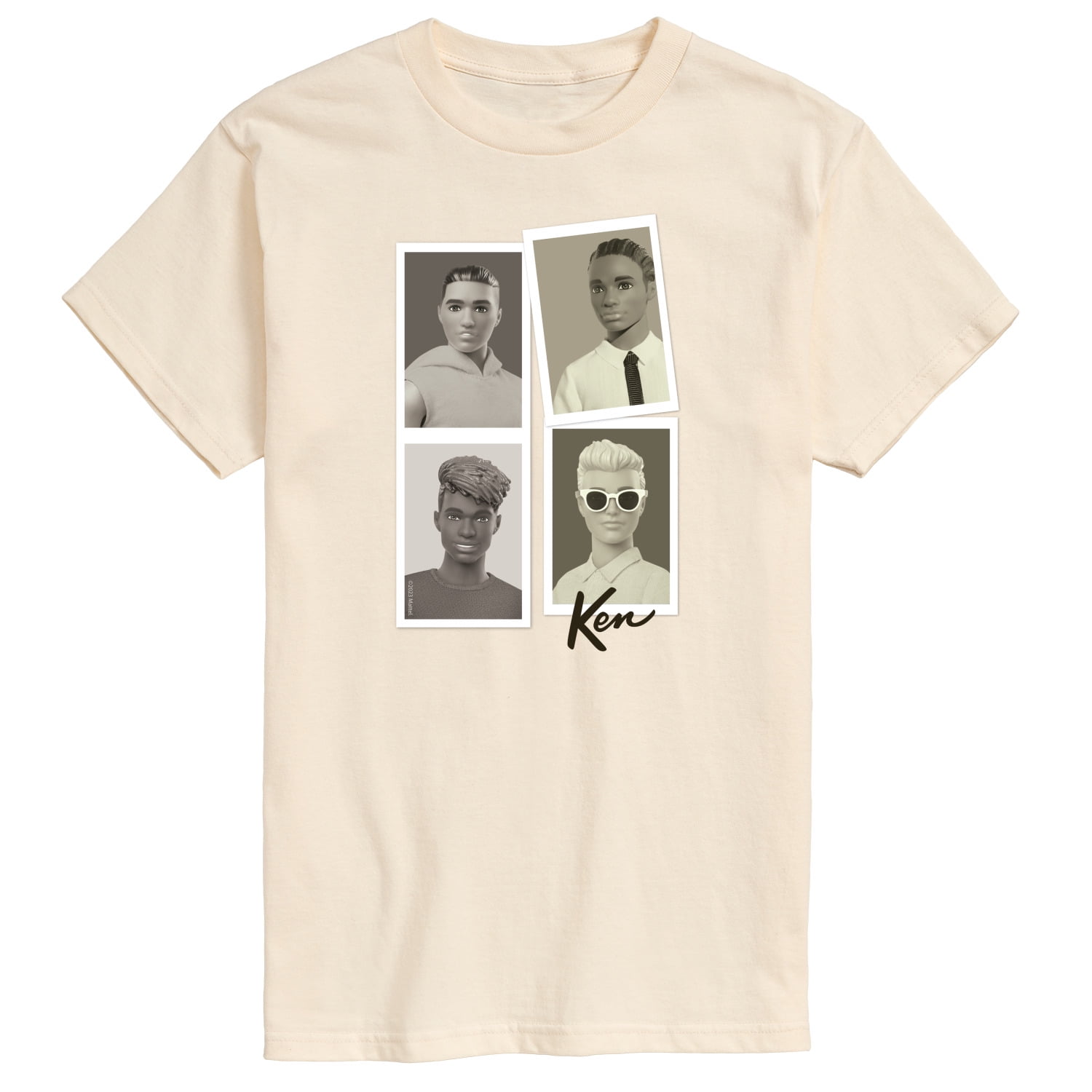 Barbie - Ken - Classic Photos of Ken - Men's Short Sleeve Graphic T ...