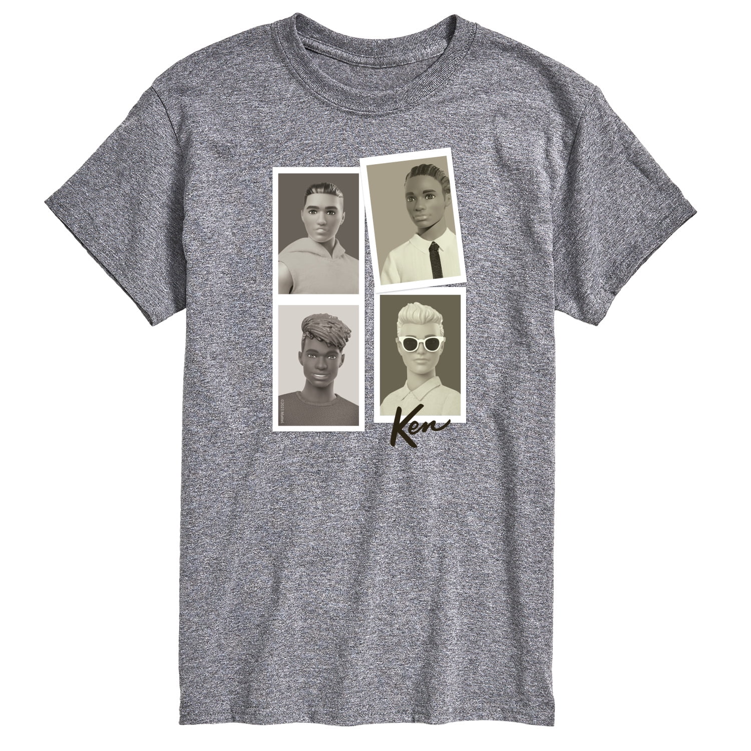 Barbie - Ken - Classic Photos of Ken - Men's Short Sleeve Graphic T ...