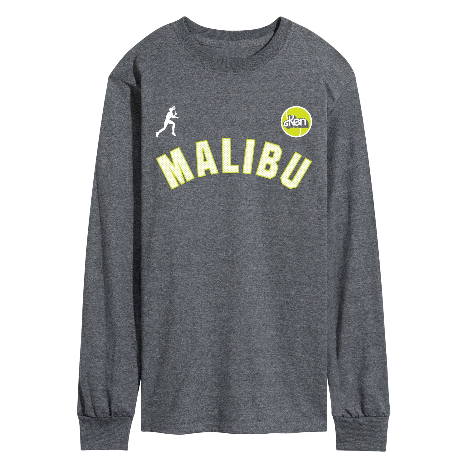 Barbie - Ken Jersey Nums Oversized - Men's Long Sleeve Graphic T-Shirt ...