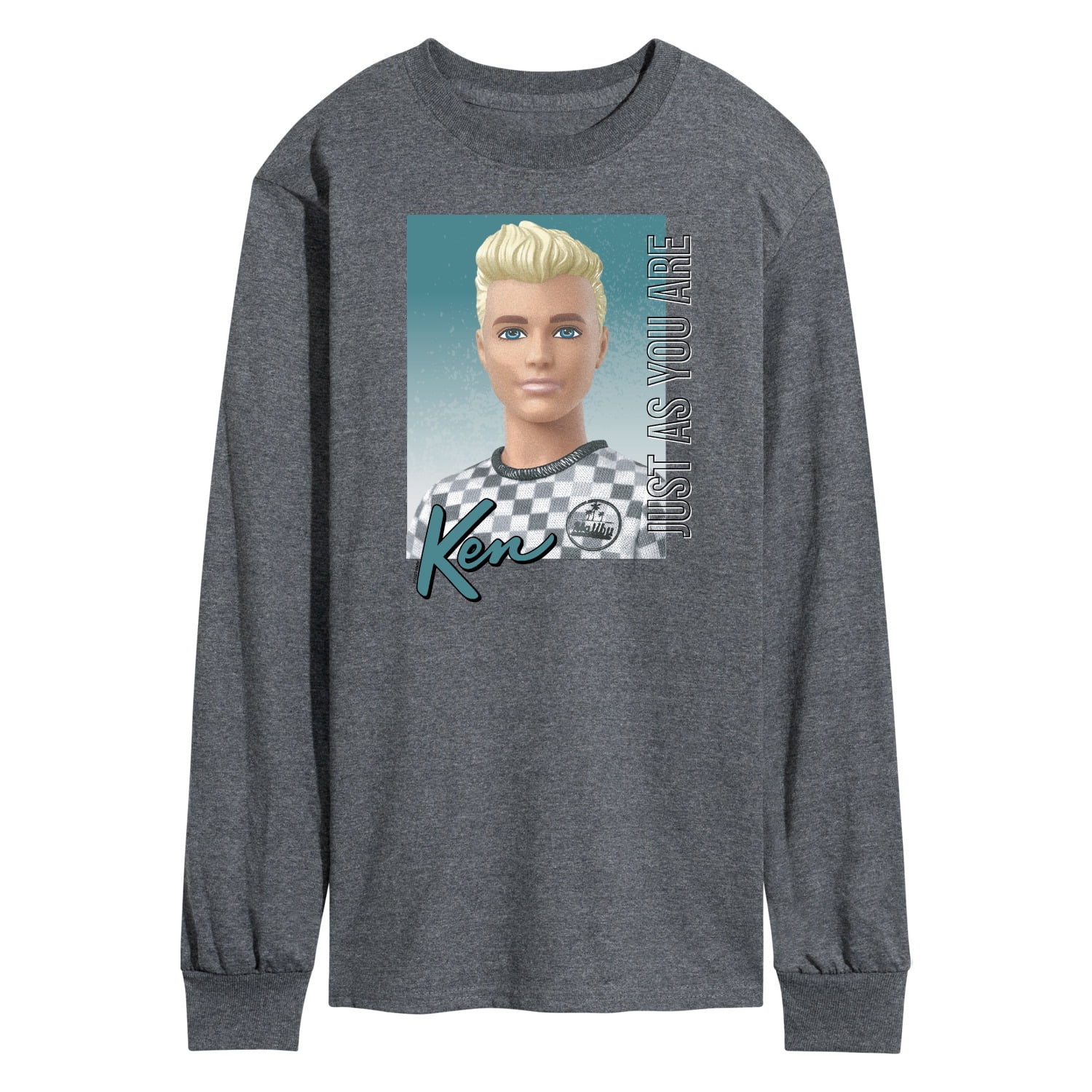 Barbie - Ken - Just As You Are - Men's Long Sleeve T-Shirt - Walmart.com