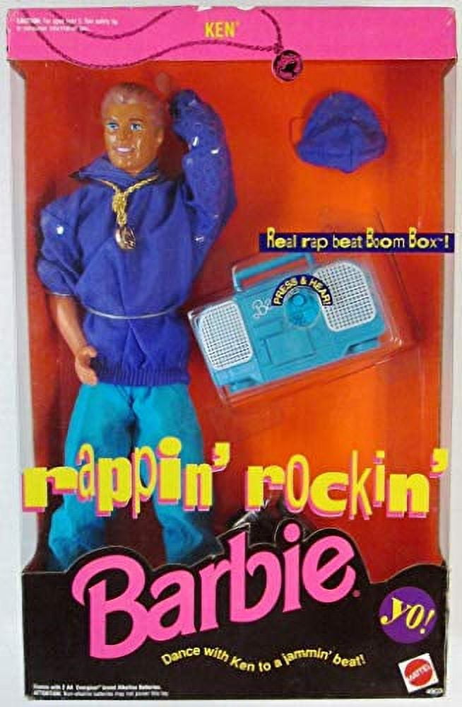 Barbie Ken Rappin' Rockin' Ken with Boombox - Walmart.com