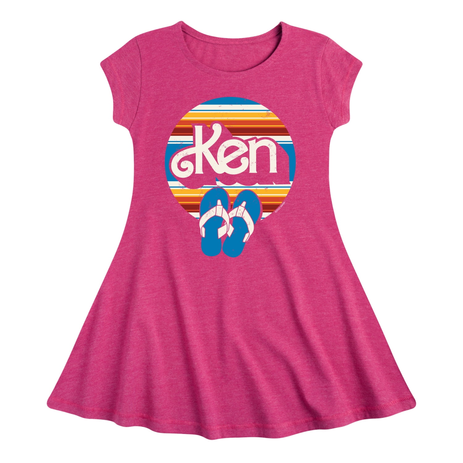 Barbie - Ken - Retro Style - Summer Flip Flops - Toddler And Youth ...