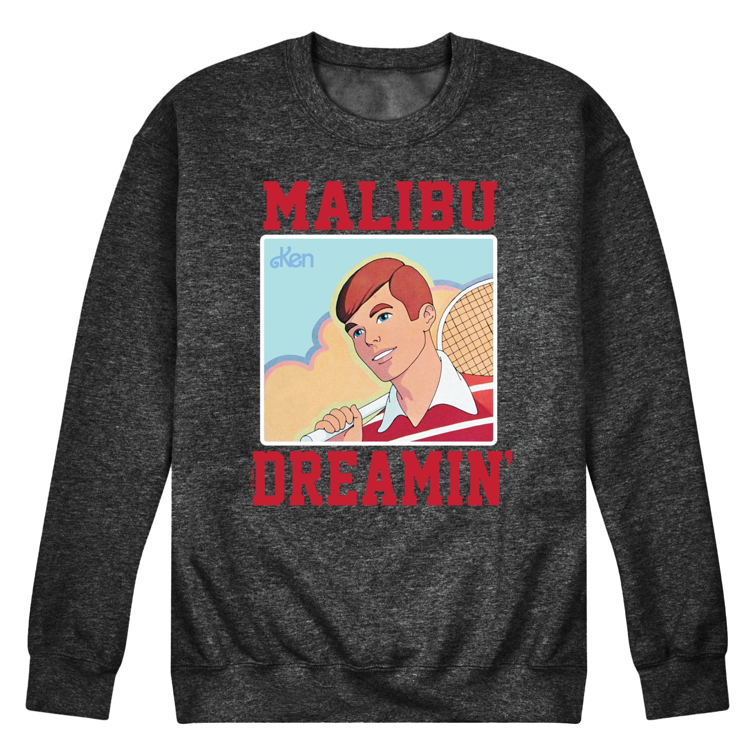 Barbie - Ken - Summer Malibu Dreaming - Men's Crew Neck Fleece Pullover ...