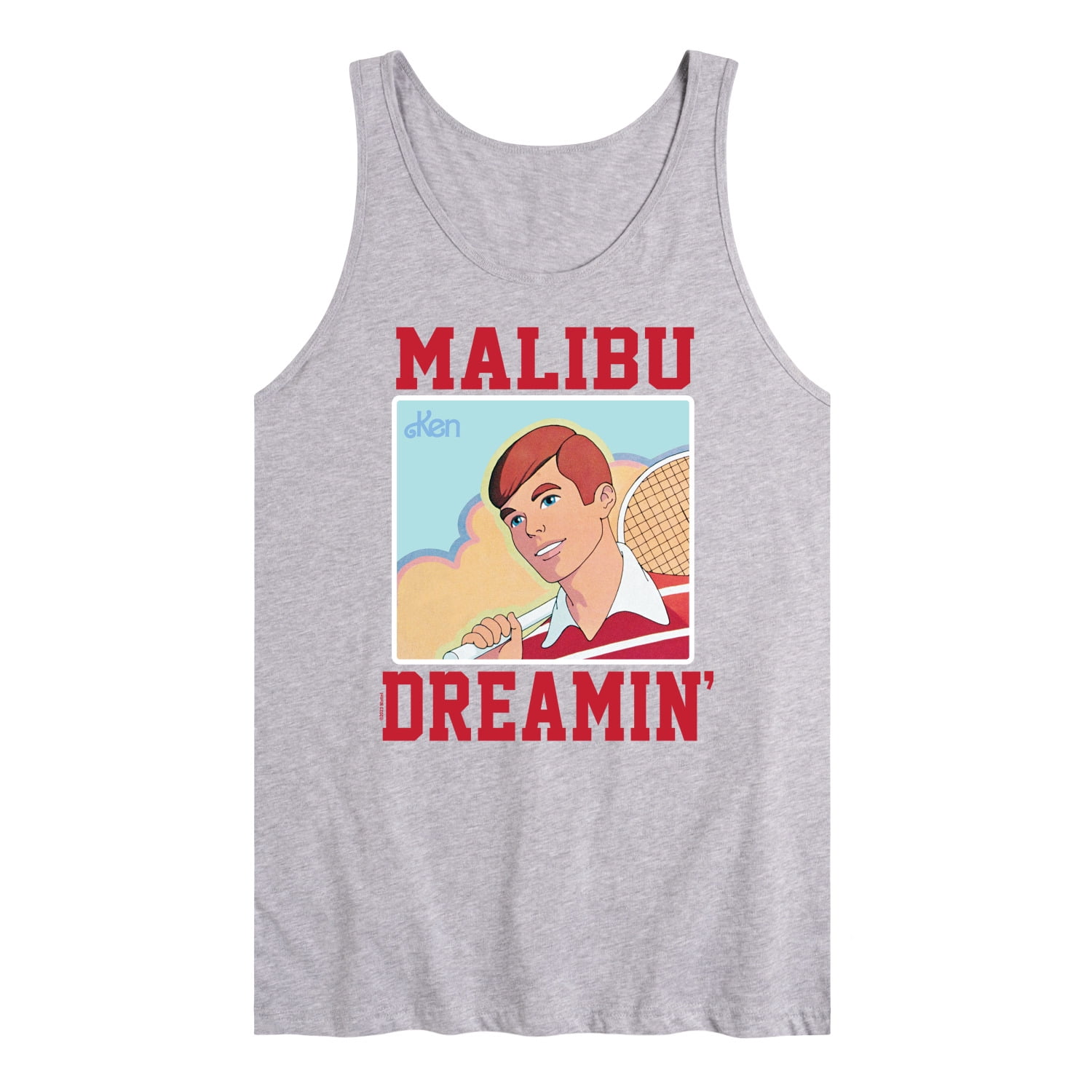 Barbie - Ken - Summer Malibu Dreaming - Men's Jersey Tank Top - Walmart.com