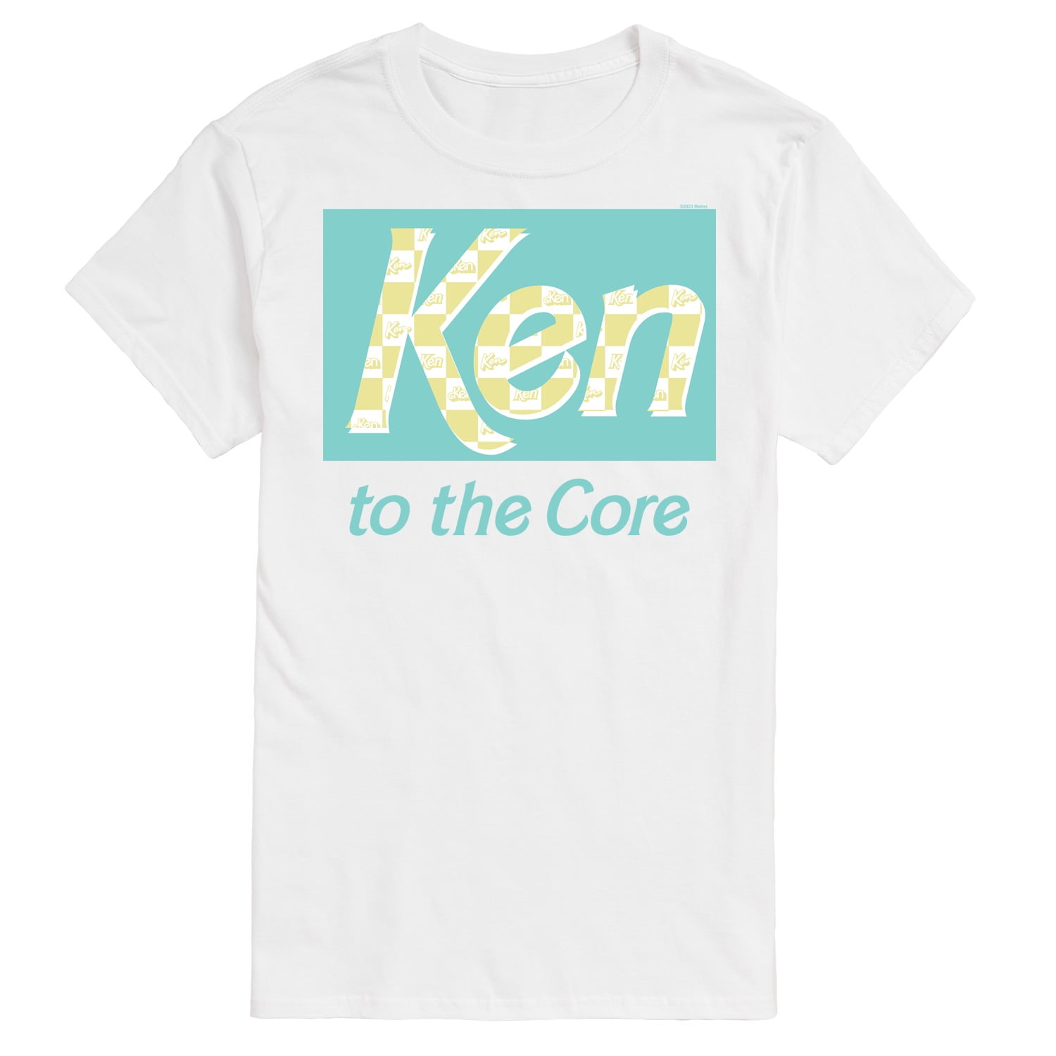 Barbie - Ken to the Core - Checked Style - Men's Short Sleeve Graphic T ...