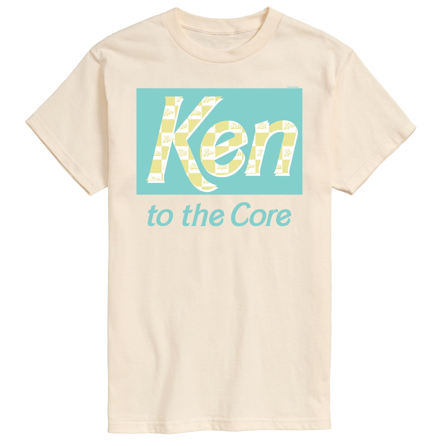 Barbie - Ken to the Core - Checked Style - Men's Short Sleeve Graphic T ...