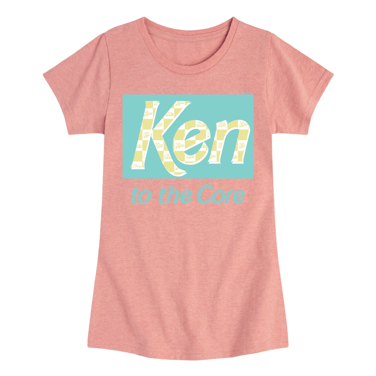Barbie - Ken to the Core - Checked Style - Toddler & Youth Girls Short ...