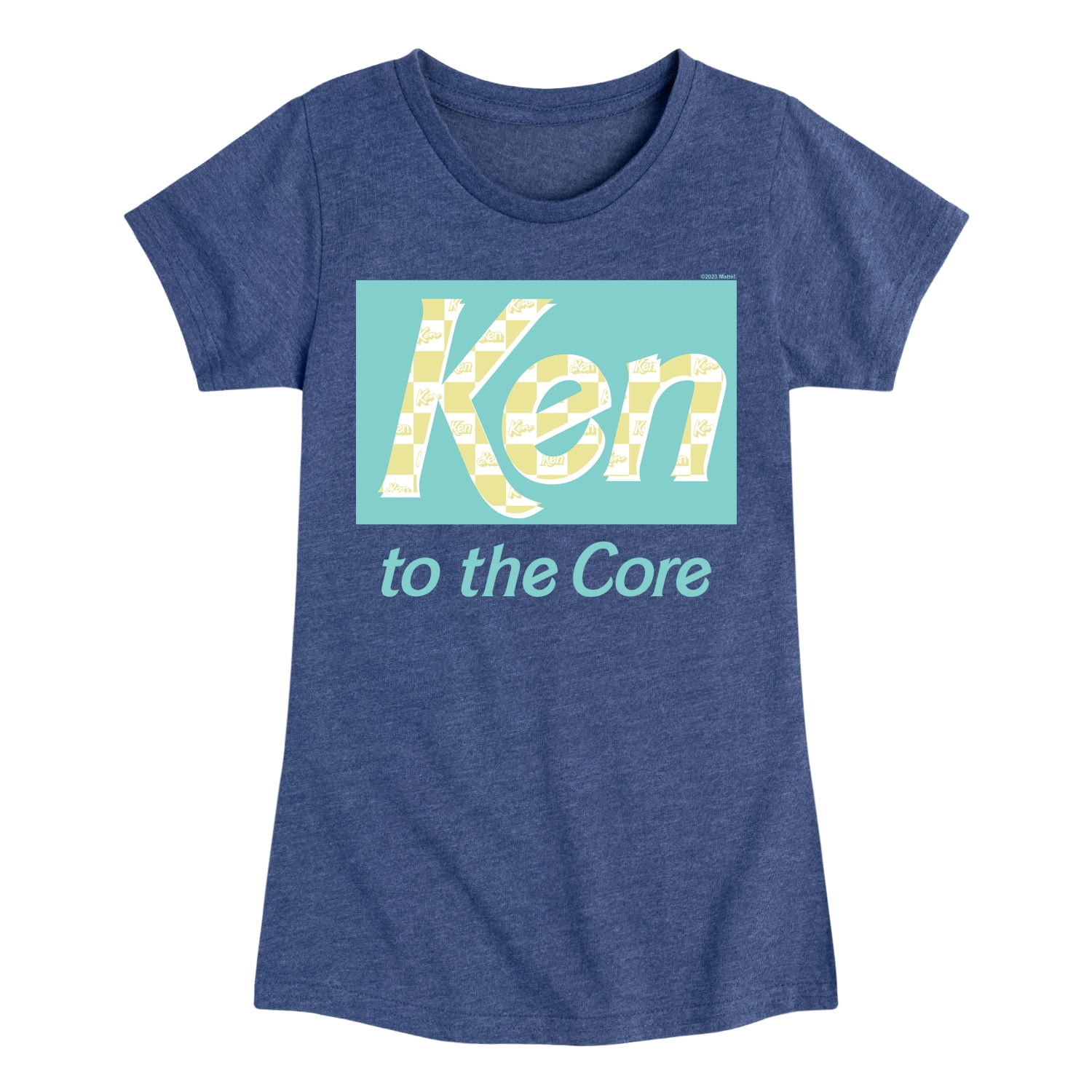 Barbie - Ken to the Core - Checked Style - Toddler & Youth Girls Short ...