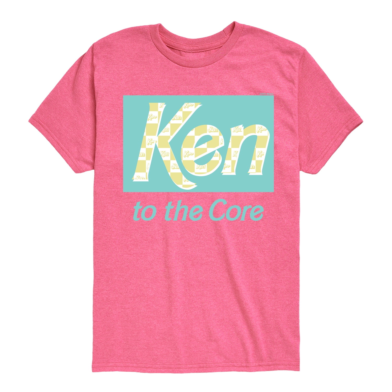 Barbie - Ken to the Core - Checked Style - Toddler & Youth Short Sleeve ...