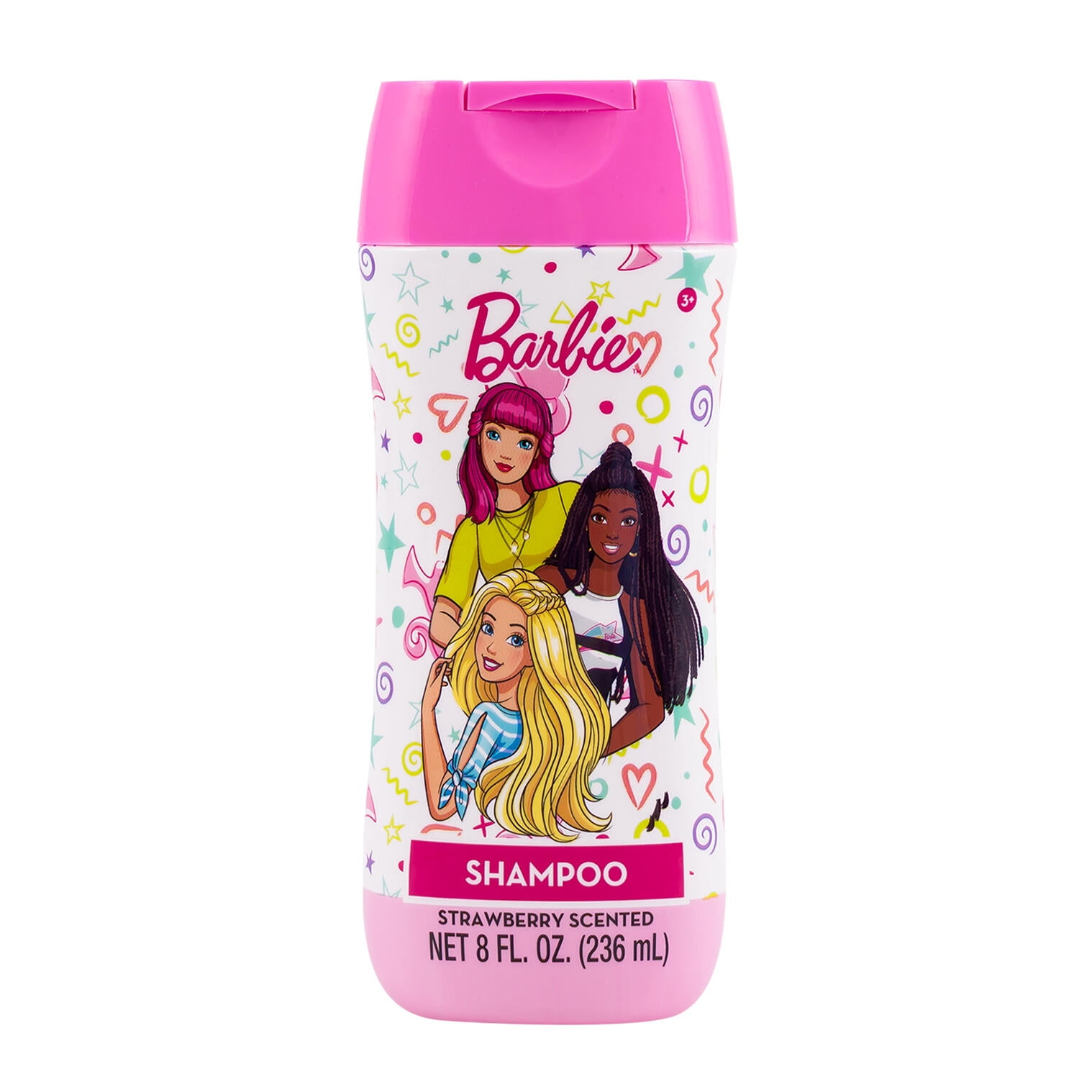 Barbie Kids Shampoo - 8oz - Strawberry Scented - Walmart.com