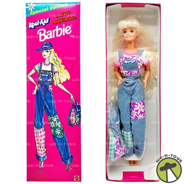 Barbie Special Edition Kool-Aid Wacky Warehouse Doll, 1995 Collectible ...