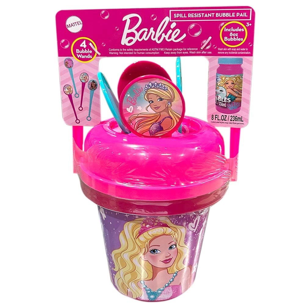 Barbie Large Bubble Bucket - Walmart.com
