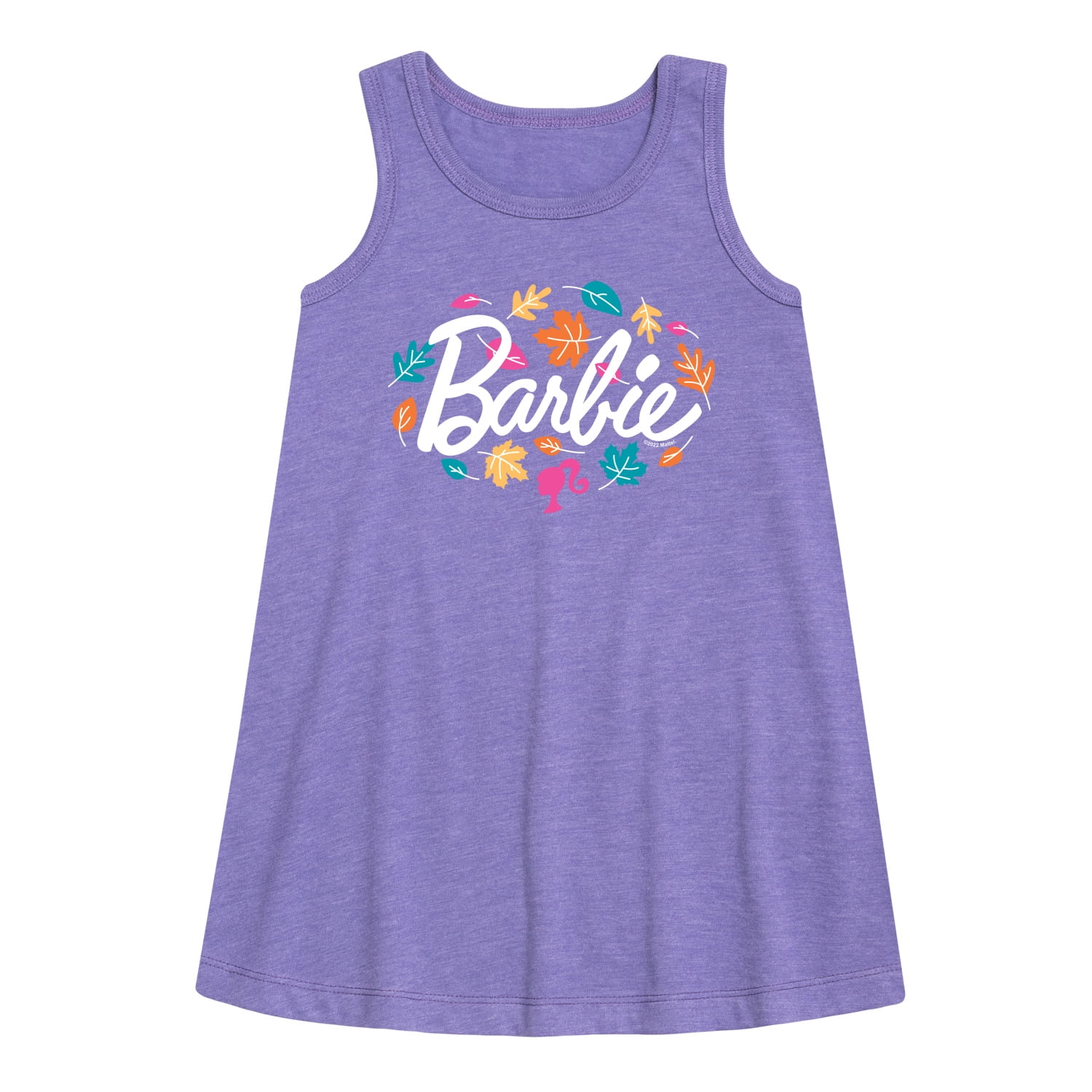 Barbie - Leaves Swirling - Toddler and Youth Girls A-line Dress ...