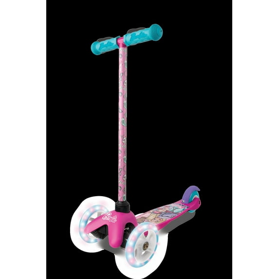 Barbie Tilt and Turn Light Up Wheels Scooter - Walmart.com