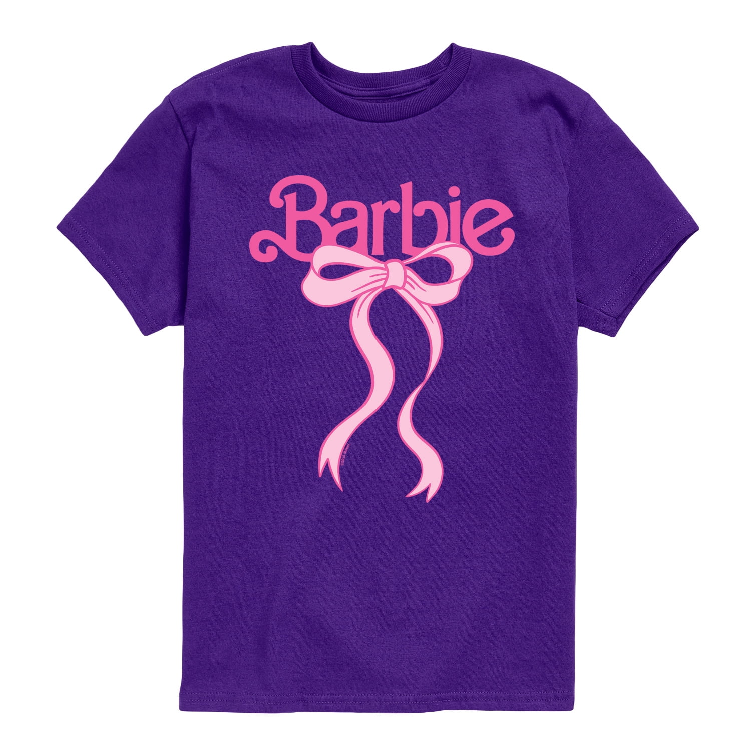Barbie - Logo Bow - Youth Boys Short Sleeve Graphic T-Shirt - Walmart.com