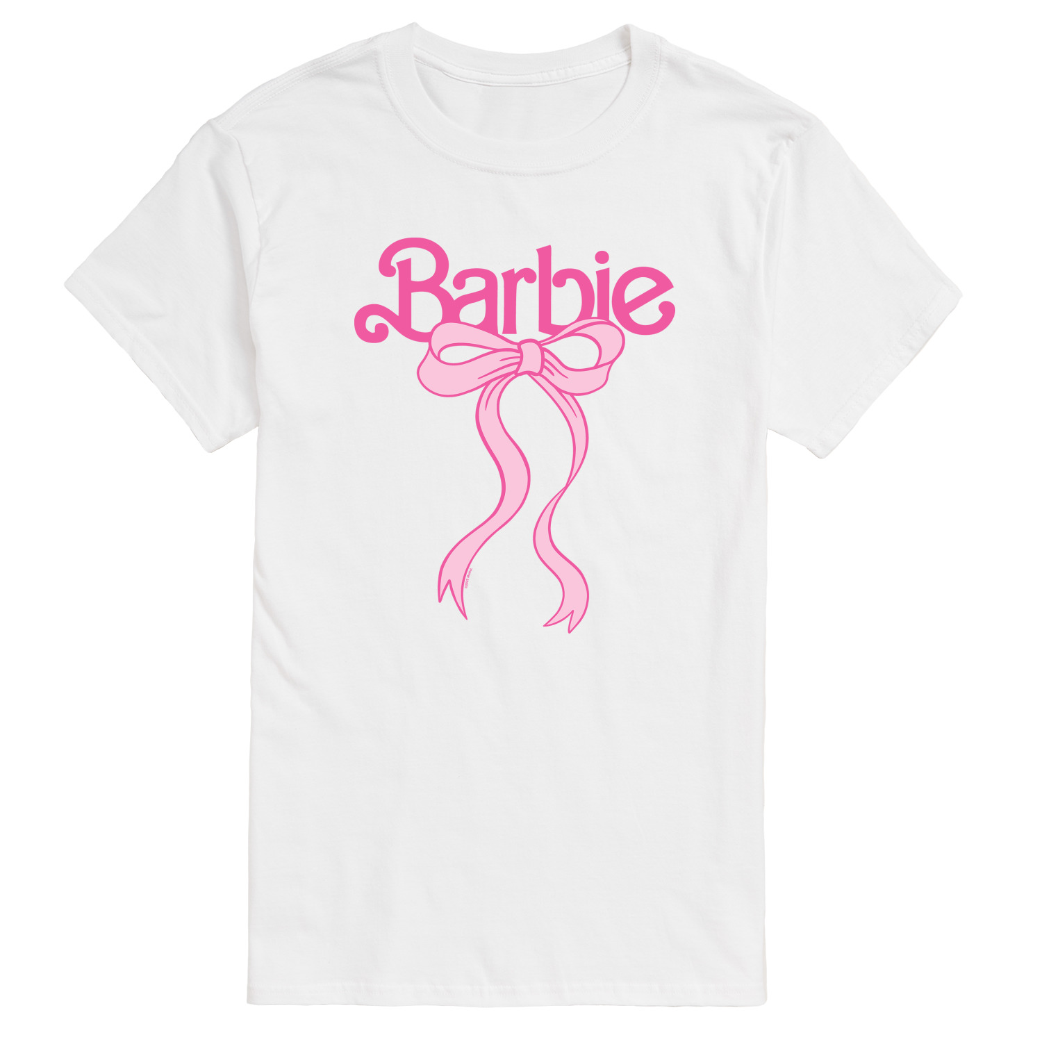 Barbie - Logo Coquette Bow - Men's Short Sleeve Graphic T-Shirt ...