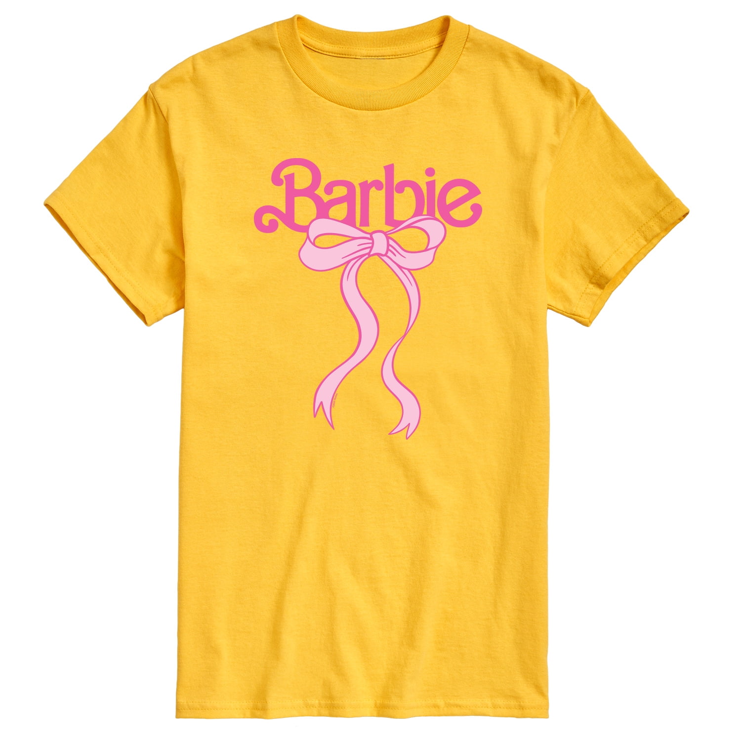 Barbie - Logo Coquette Bow - Men's Short Sleeve Graphic T-Shirt ...