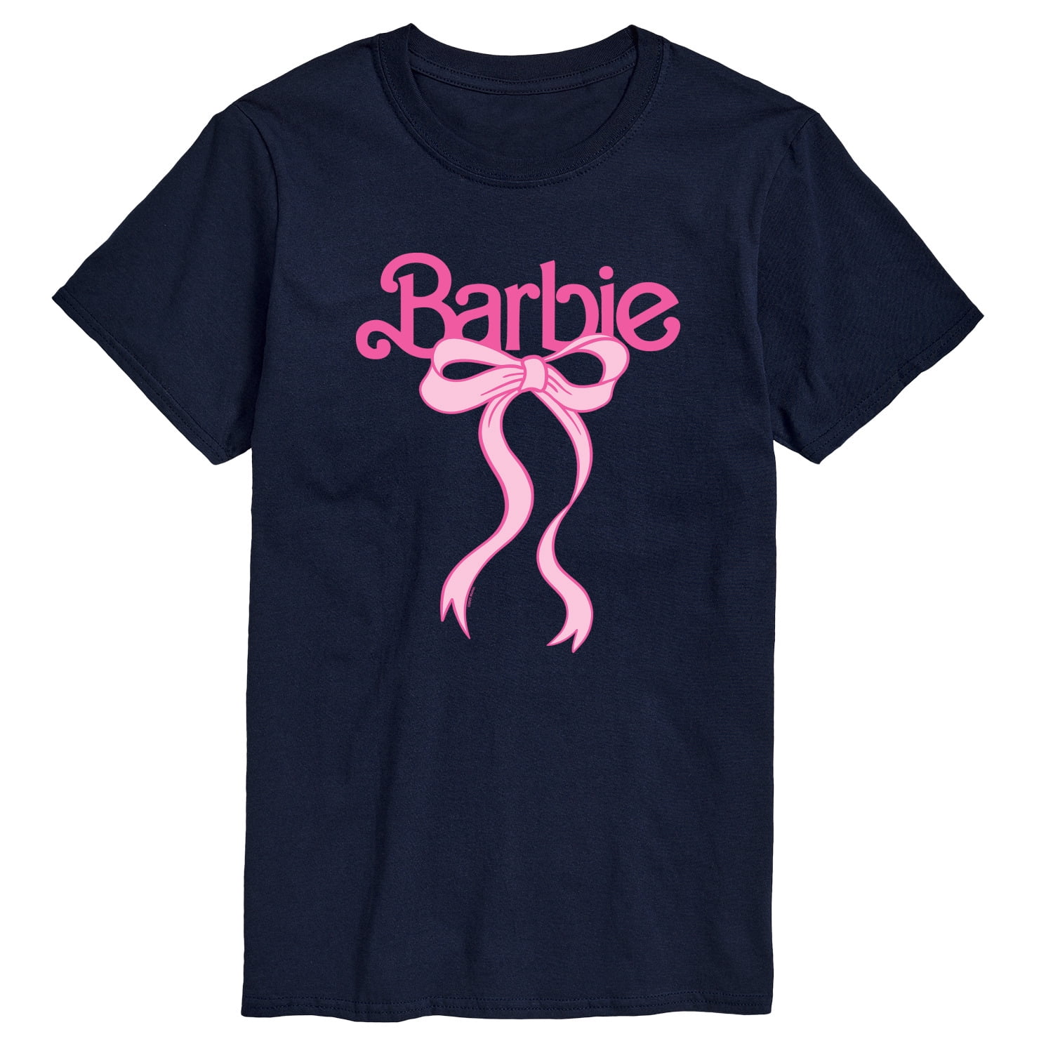 Barbie - Logo Coquette Bow - Men's Short Sleeve Graphic T-Shirt ...