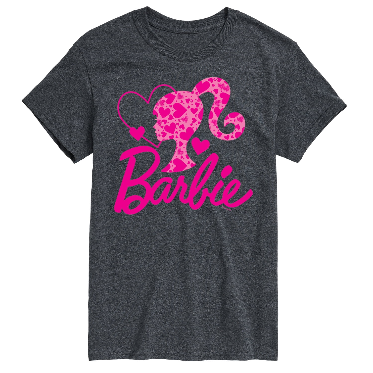 Barbie - Logo Hearts - Men's Short Sleeve Graphic T-Shirt - Walmart.com